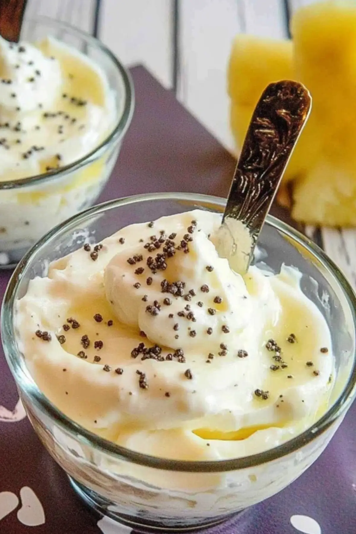 Einfaches Ananas Dessert für Anfänger - Noras Kreationen