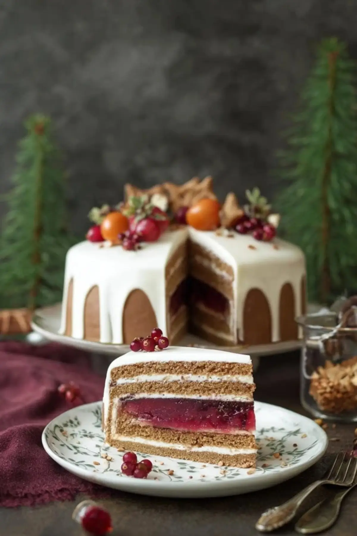 Fruchtige Lebkuchentorte - Noras Kreationen