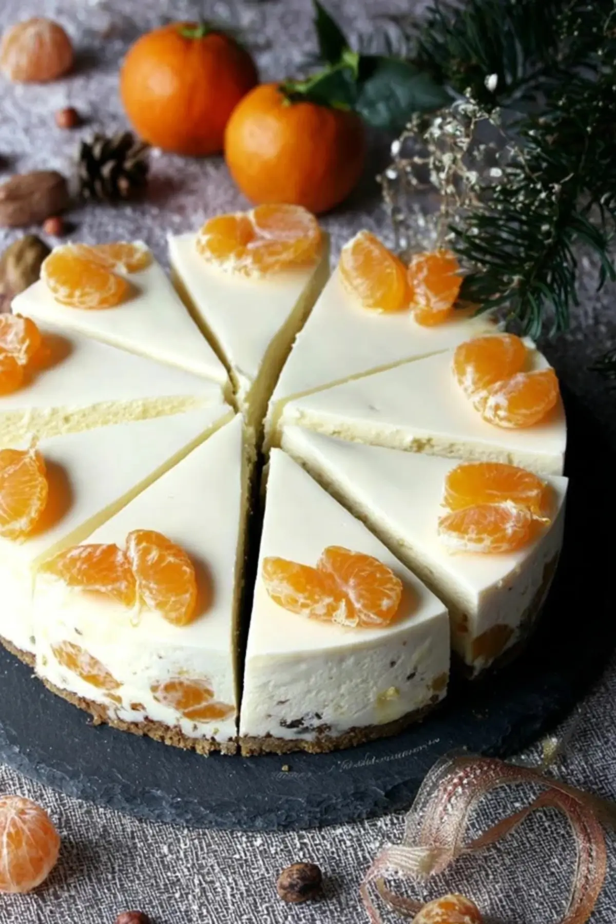 Mandarinen Torte ohne Backen: Einfaches No-Bake Rezept mit Spekulatius ...