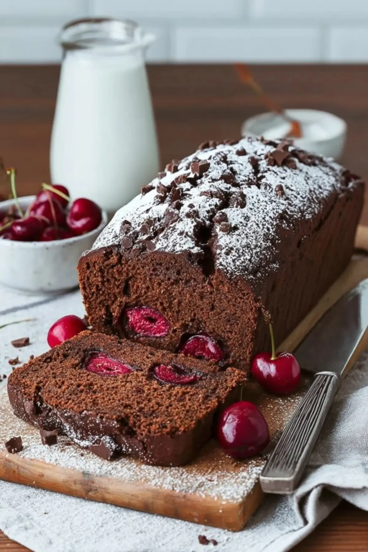 Erstaunlich Kirsch Schoko Kuchen Saftig Ebenbild