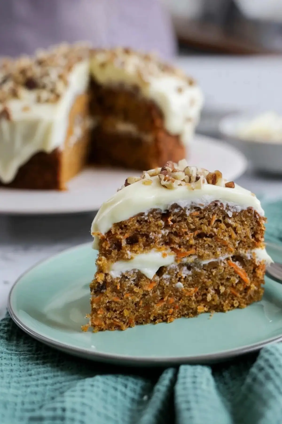 Carrot Cake – Bester Kuchen mit Frosting - Noras Kreationen
