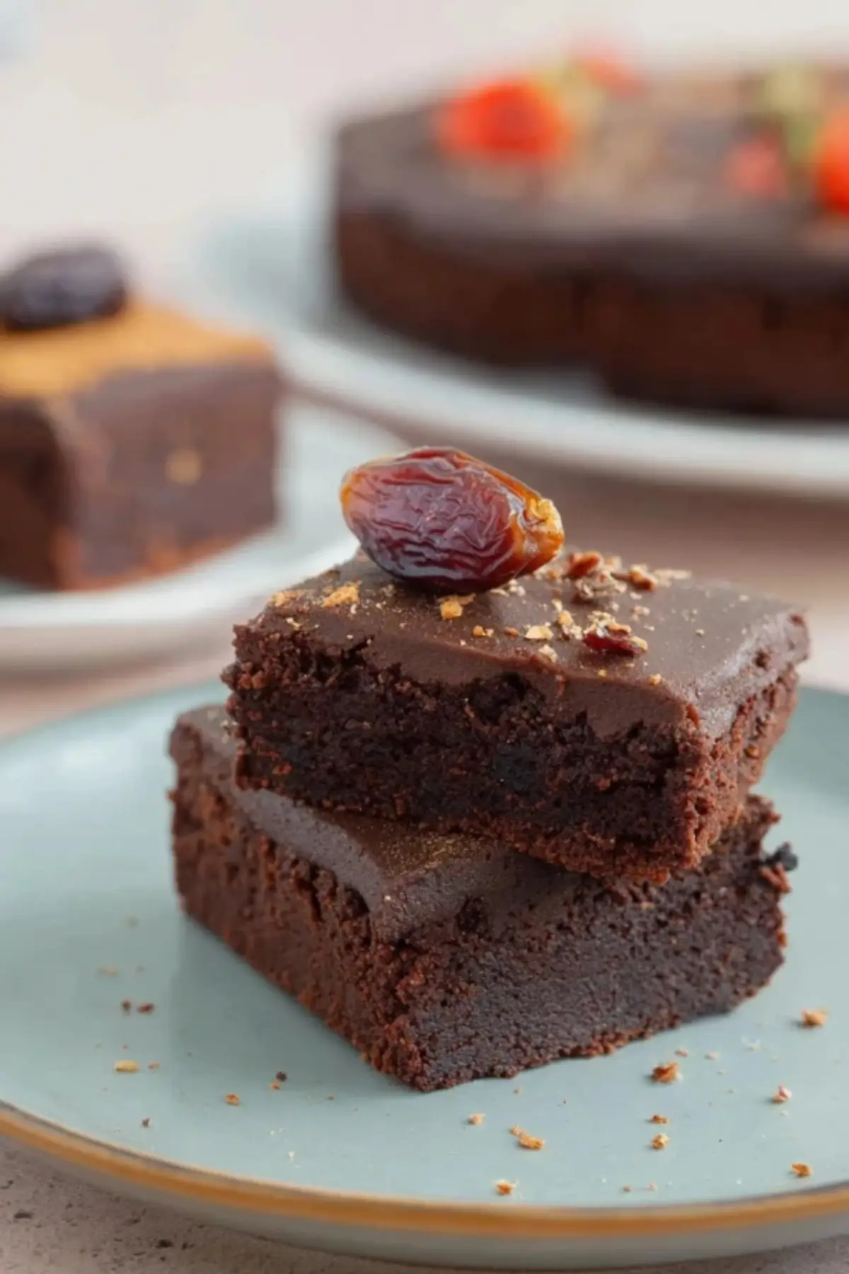 Schoko Kuchen Mit Datteln